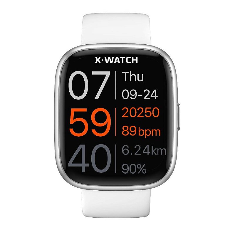 Smartwatch X-Watch com Alexa, Chamadas Bluetooth e 100 Esportes ...