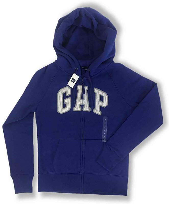 Moletom GAP Feminino Blue - Outlet no Brasil - Importados