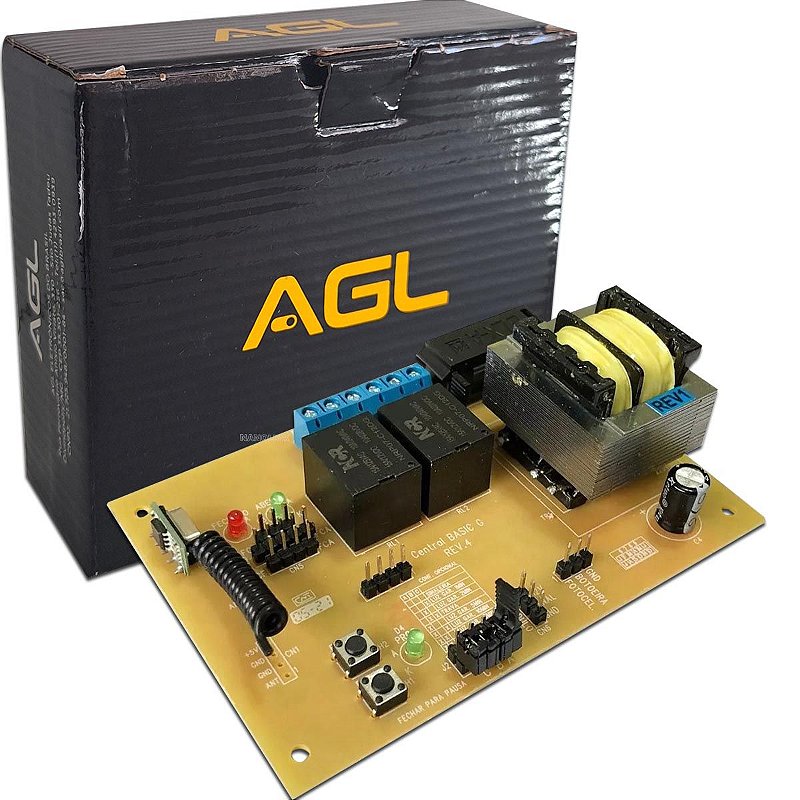 Central Basic G Light Agl para Automatizadores de Portão - Telekin