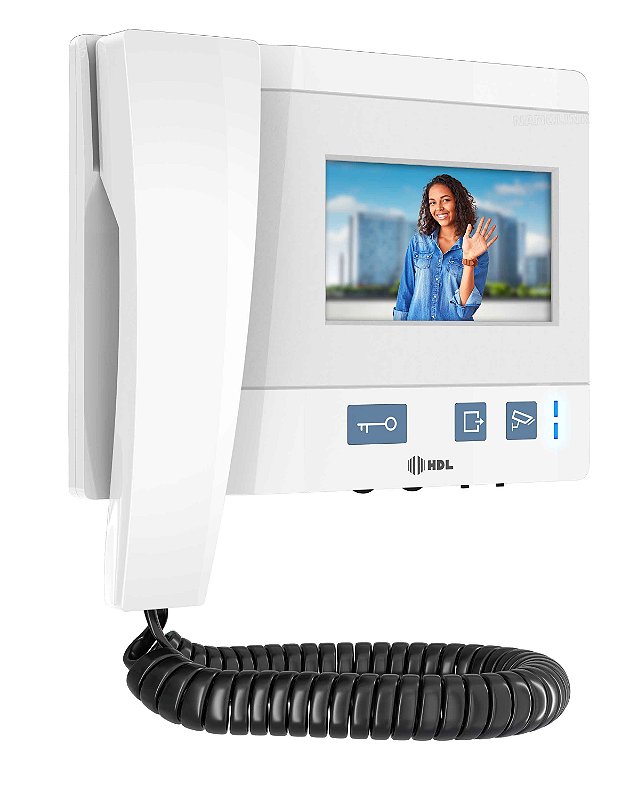 Video Porteiro Monitor Unidade Interna Class HDL - Telekin