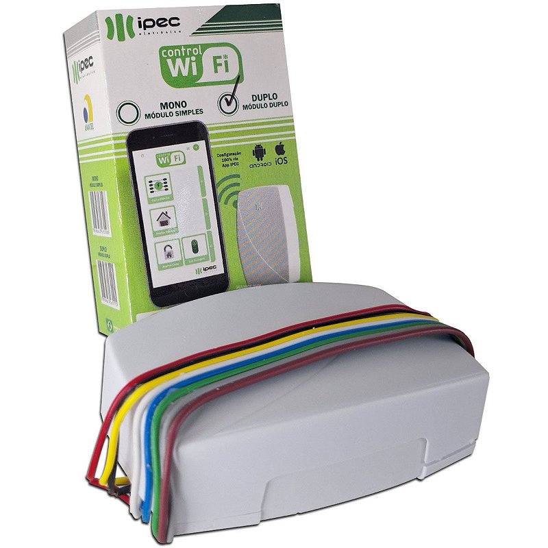 Módulo Control Wifi 2 Canais Relé Ipec - Telekin