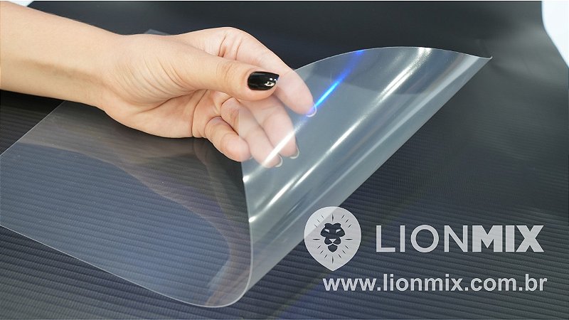 CAPA PP A4 - pacote c/ 100 folhas - TRANSPARENTE CRISTAL - Lion Mix ...