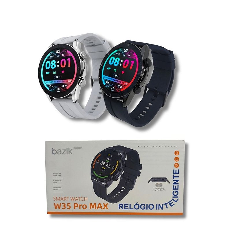 Smartwatch W35 Pro Max Relógio De Pulso Digital - Bazik Prime