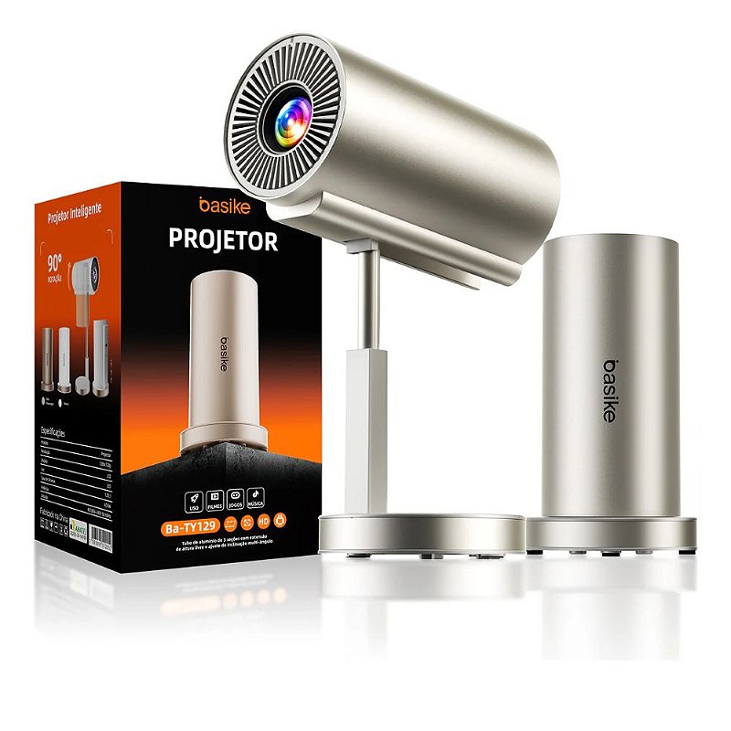 Projetor Cinema 4k Basike Ba-TY129 - Bazik Prime
