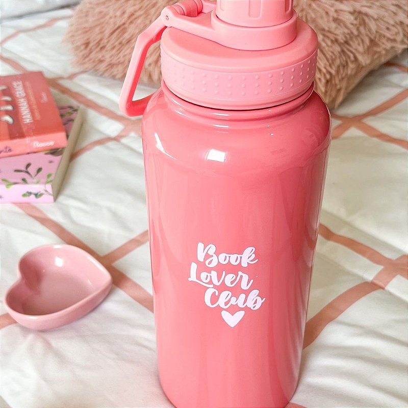 Garrafa Térmica Book Lover - Lovely Papelaria
