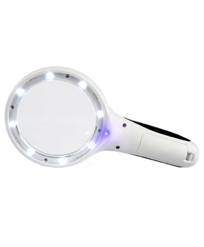 Mini Lupa 90mm LED 8 Branco + 1 UV - Casa do Dermato - Soluções em ...