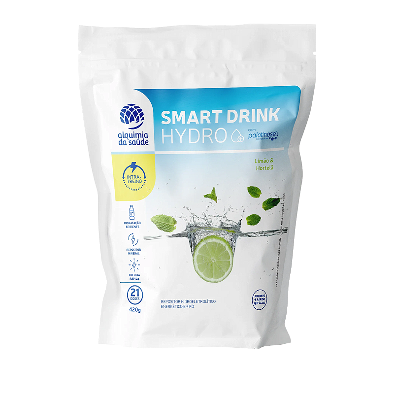 Smart Drink Hydro Limão Hortelã 420g Alquimia Saúde | Franco Sports - FrancoSports