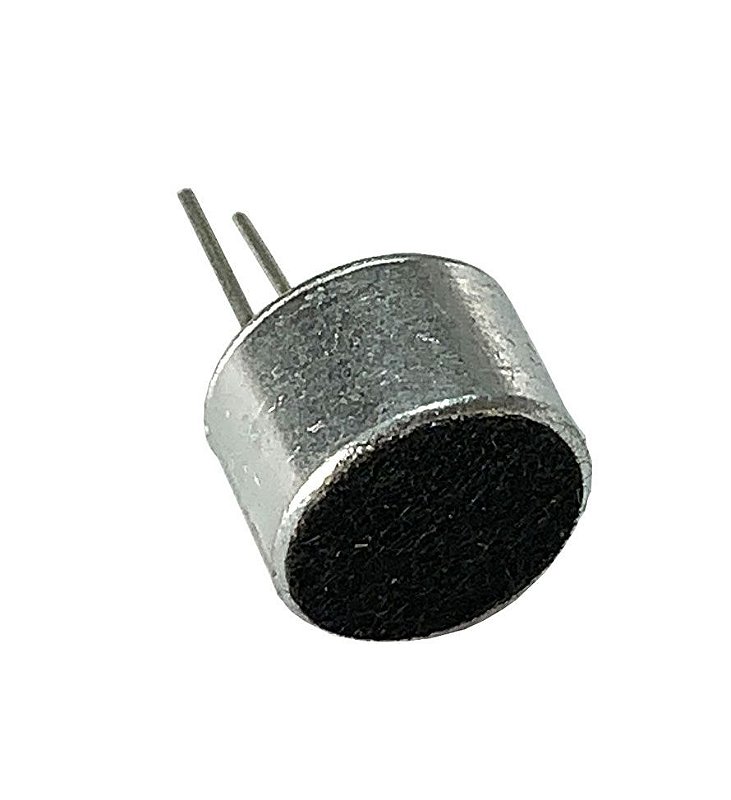 Microfone de Eletreto 9x7mm - PISCALED | Arduino | Componentes ...