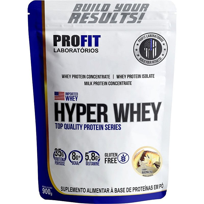 HYPER WHEY 900G - PROFIT - IMPACT UNIVERSO FITNESS
