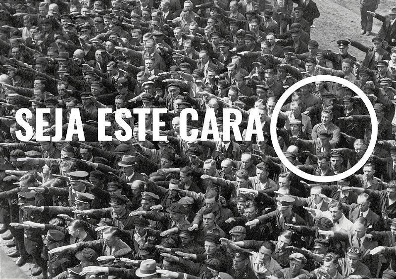 Seja este cara - August Landmesser Almanya 1936 - Masculina - Pimenta ...