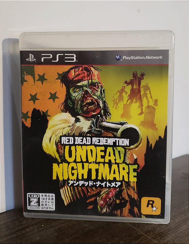 JOGO RED DEAD REDEMPTION UNDEAD NIGHTMARE PS3 - BLACK BALL GAMES RETRÔ