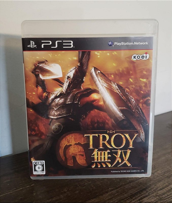 JOGO WARRIORS LEGEND OF TROYS JP PS3 - BLACK BALL GAMES RETRÔ