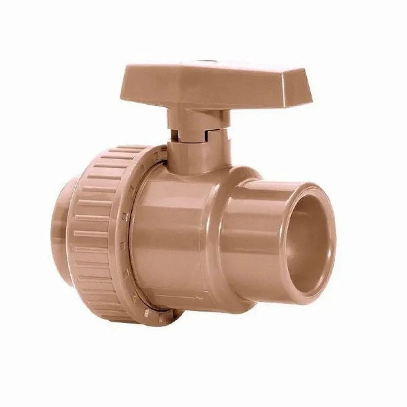 Registro Esfera Pvc Soldável 60mm C/ União Pct C/ 2 - PLASTUBOS ...