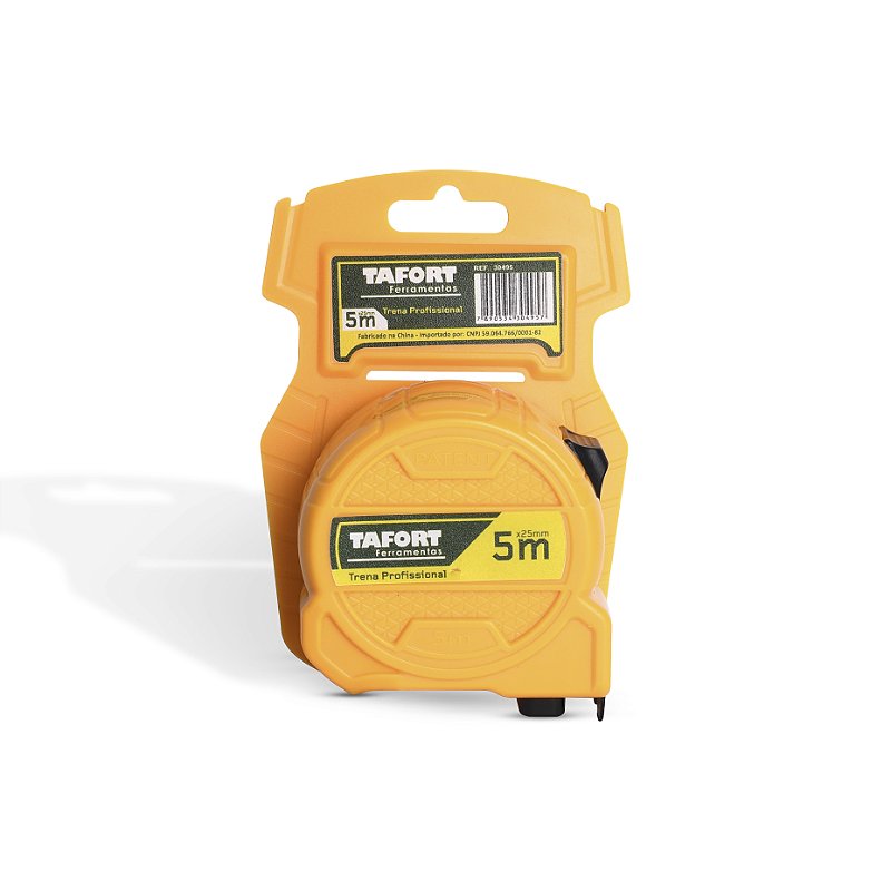 Trena Profissional 5mx25mm - TAFORT - Mercadão Lojista - Distribuidora ...