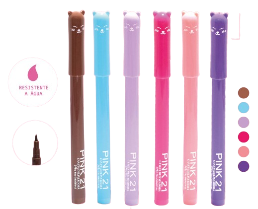 CANETA DELINEADORA NOW IN COLORS / PINK 21 - TOPMAKE