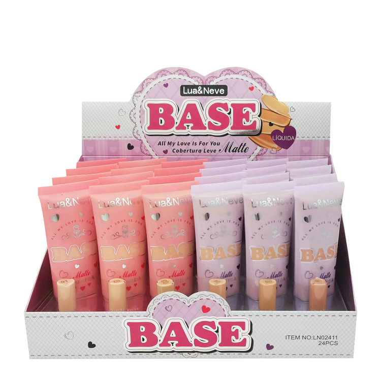 BASE LÍQUIDA MATTE - ALL LOVE IS FOR YOU / LUA E NEVE - TOPMAKE