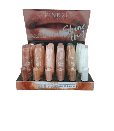 LIP GLOSS - SHINE EFFECT / PINK 21 - TOPMAKE