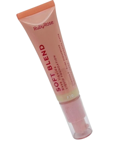 BASE LÍQUIDA SOFT BLEND - F10 / RUBY ROSE - TOPMAKE