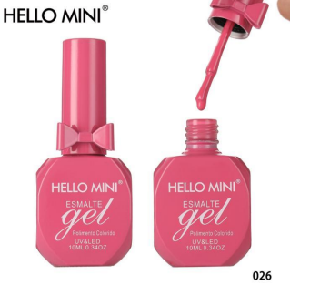 ESMALTE GEL- COR 26/HELLO MINI - TOPMAKE