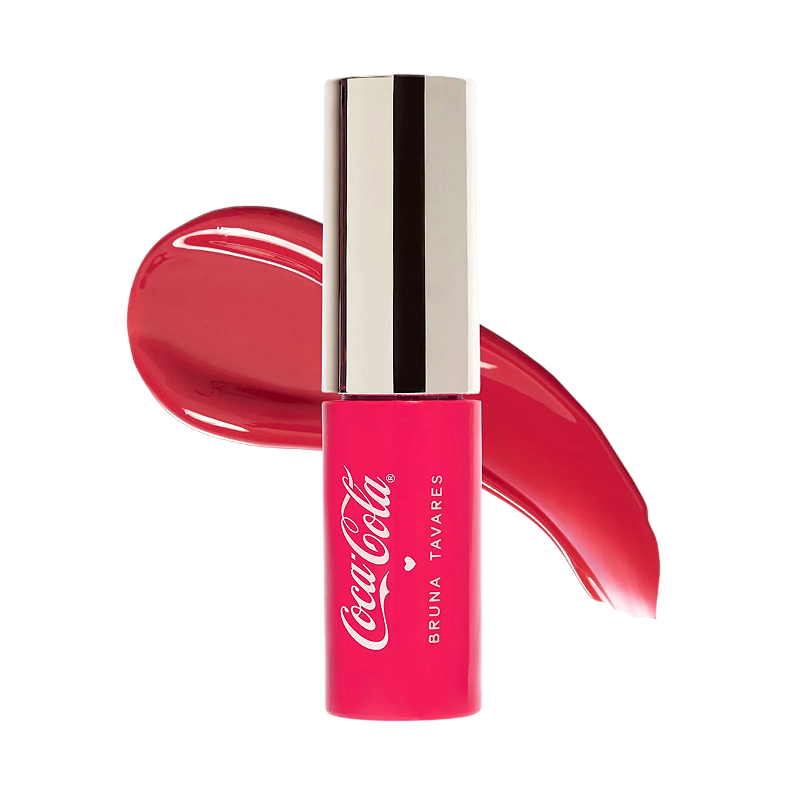 ÓLEO LABIAL TINT - COR: BOLD / BRUNA TAVARES FEAT COCA COLA - TOPMAKE