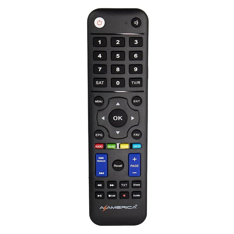 Controle Remoto para receptor Azamerica Silver GX Pro - Tudo Sobre ...