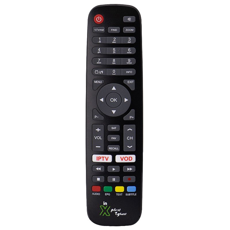 Controle Remoto para In Xplus Team Ghost - Tudo Sobre Controle Remoto ...