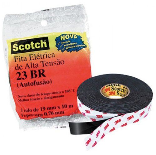 Fita Isolante Autofusao 10Mtx19Mm 3M - gfel.store