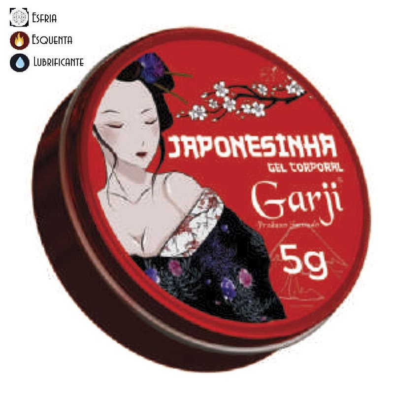 Gel Excitante Unissex Japonesinha 5g Atacado Para Sex Shop Catelan