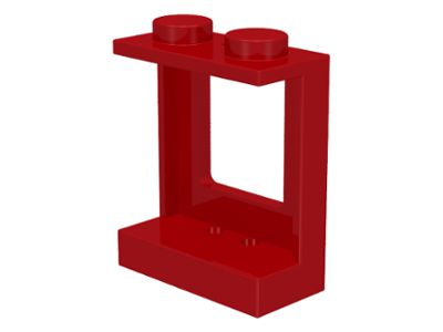 Janela 1x2x2 Vermelha - TECLINC