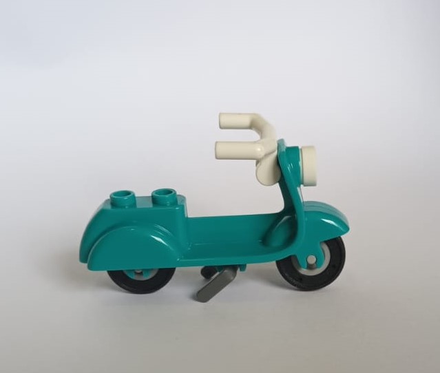 Moto Elétrica Azul Turquesa - TECLINC