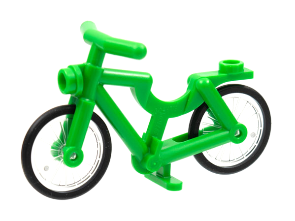 Bicicleta Lego Verde - TECLINC
