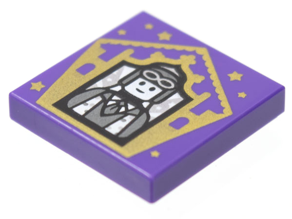 Placa Lisa 2x2 com desenho de Wizard Card de Jocunda Sykes - TECLINC