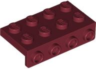 Suporte 2x4 - 1x4 Dark Red - TECLINC