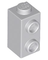 Tijolo Modificado 1x1x1 2/3 Cinza Claro - TECLINC