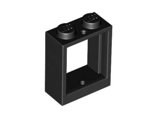 Janela 1x2x2 Preta - TECLINC