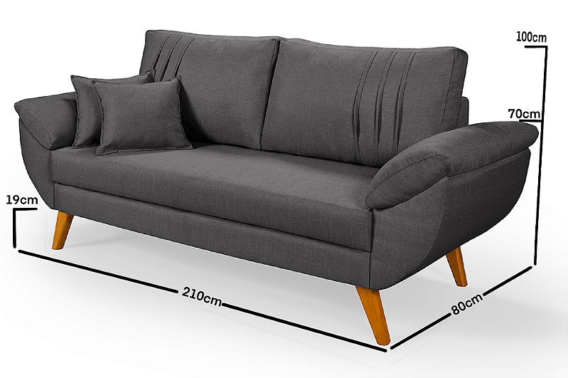 Sofa Retro: Sofá Retro 3 Lugares e Mais | Zargo Móveis