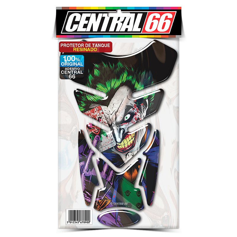 Tankpad Resinado Universal H1 Protetor Tanque Joker Carta - Central 66