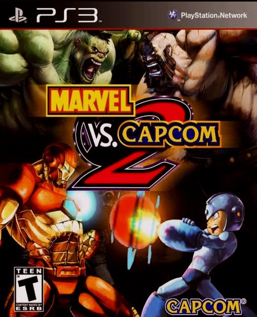 Marvel vs Capcom 2 Ps3 (clássico ps2) Psn Mídia Digital - kalangoboygames