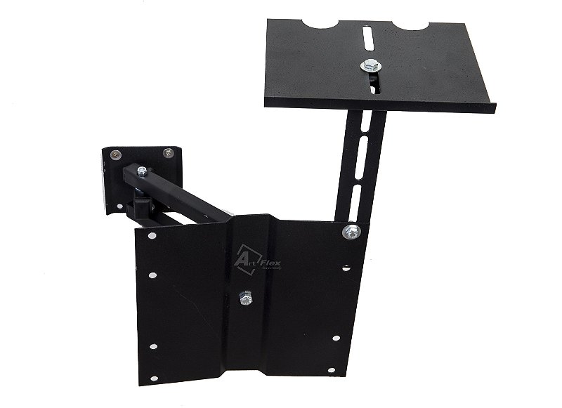 Suporte Articulável para TV com suporte DVD em cima para Monitores de ...