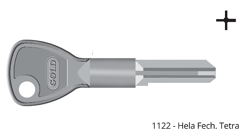 Chave Tetra 1122 Hela ( Unidade ) - Distribuidora Lider