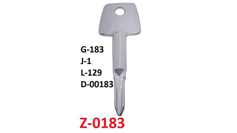 Chave Tetra Z-0183 Papaiz ( Gold 183 ) Unitario - Distribuidora Lider