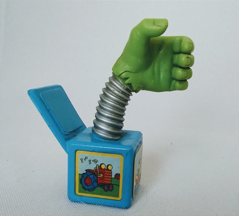 Miniatura Disney Pixar Hand in the box do Toy Story , 7,5 cm - Taffy ...