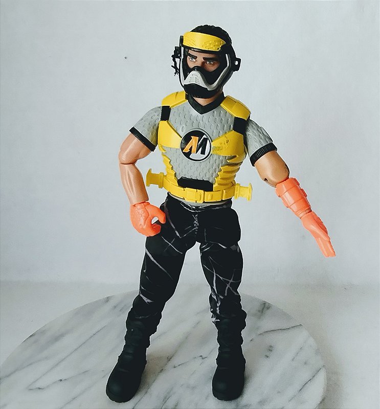 Boneco articulado Action Man Disc Extreme Frisbee , 30 cm, Hasbro 2000 ...