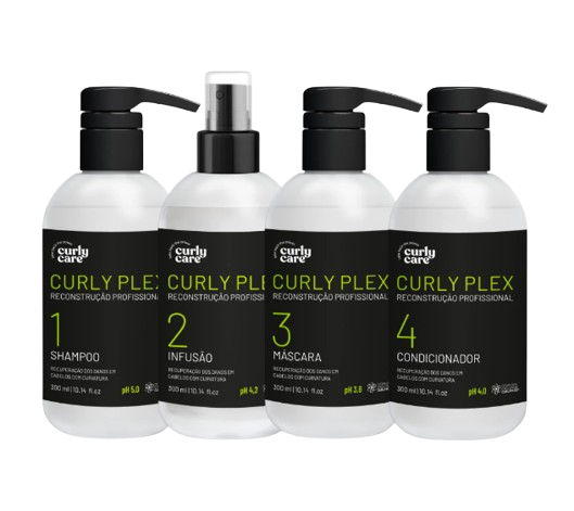 Kit Curly Plex - Curly Care - Clube Raiz - Cosméticos Naturais