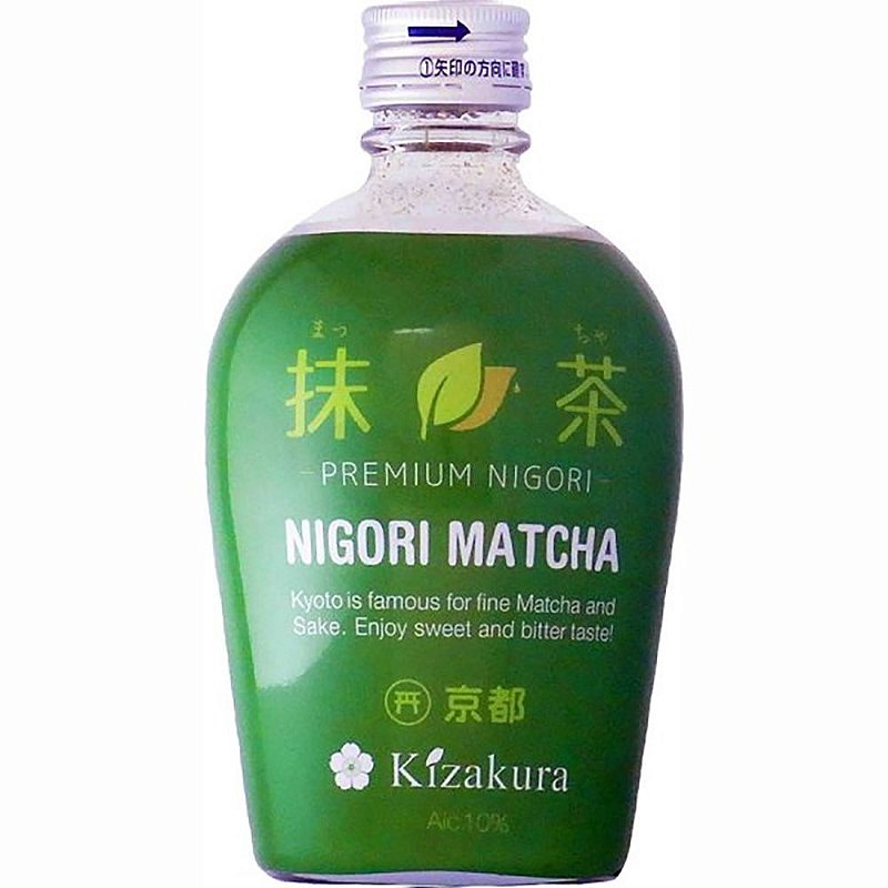 Sake Kizakura Matcha Nigori 300ml CI-04 - e-Sakê by Skae