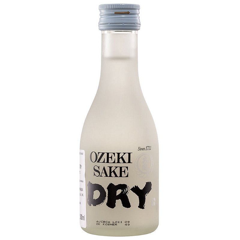 Sake Ozeki Junmai Dry 180ml CI-02 - e-Sakê by Skae