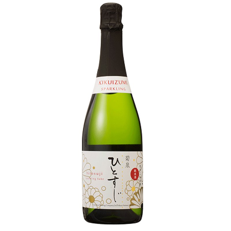 Sake Kikuizumi Hitosuji Sparkling 720ml CI-07 - e-Sakê by Skae