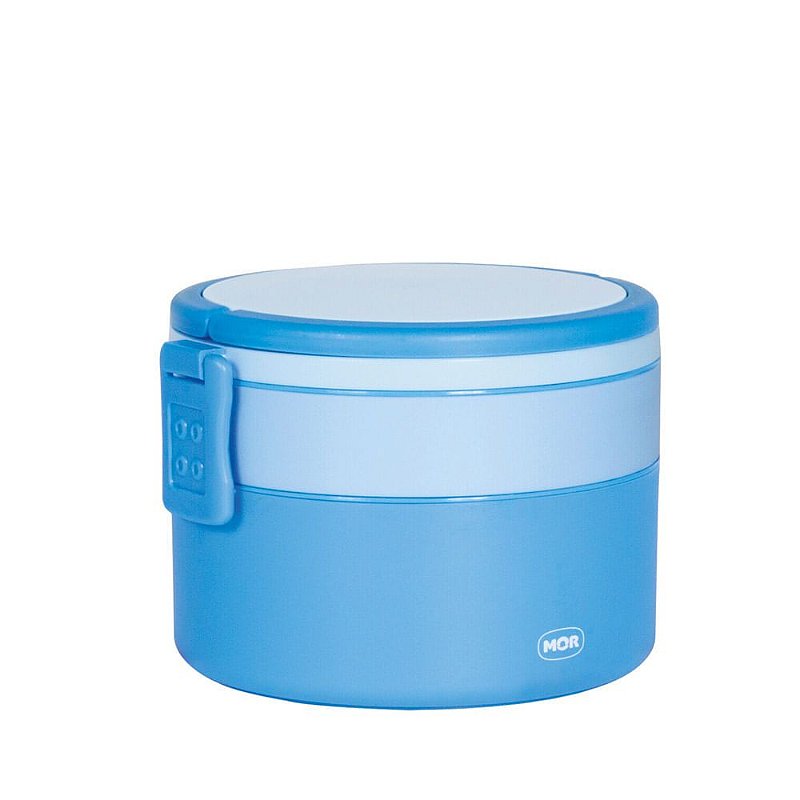 Porte Marmita Para Alimentos 2 Andares Redondo C/ Alça ...