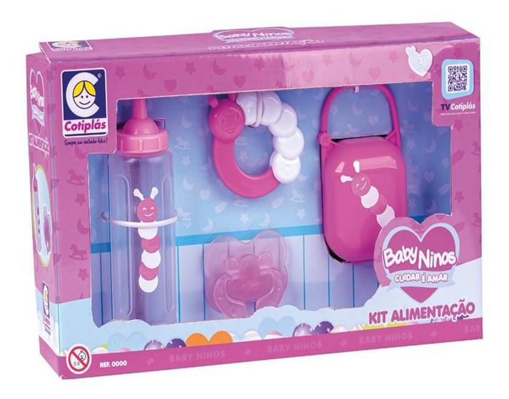 Brinquedo Faz De Conta Baby Ninos Alimentação Cuidados Bebe ...