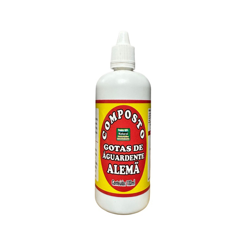 GOTAS DE AGUARDENTE ALEMÃ 100ML - Armazém Santa Helena | Grãos, Cereais ...